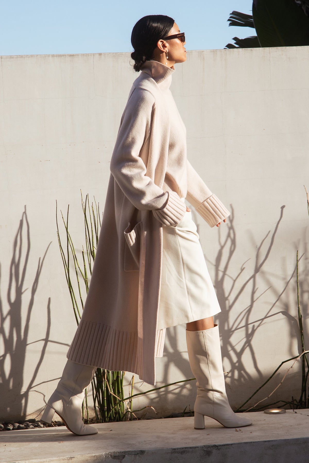 Women's Tilyn Longline Cashmere Cardigan – NAKEDCASHMERE