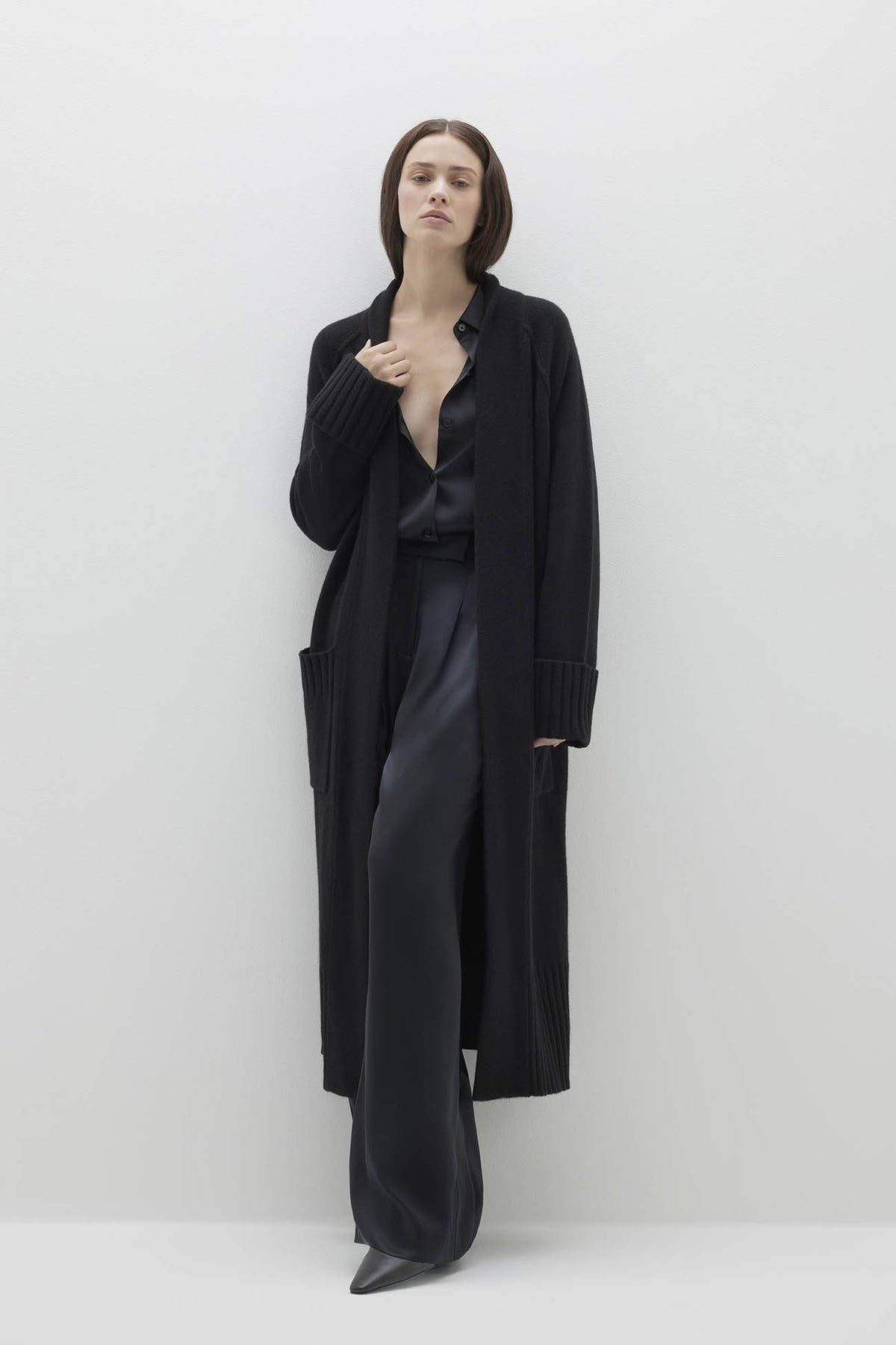 Women's Tilyn Longline Cashmere Cardigan – NAKEDCASHMERE