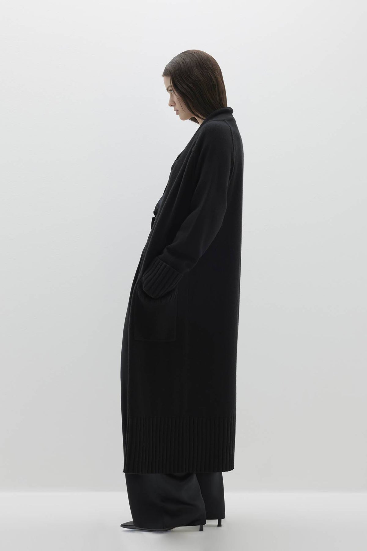 Women's Tilyn Longline Cashmere Cardigan – NAKEDCASHMERE