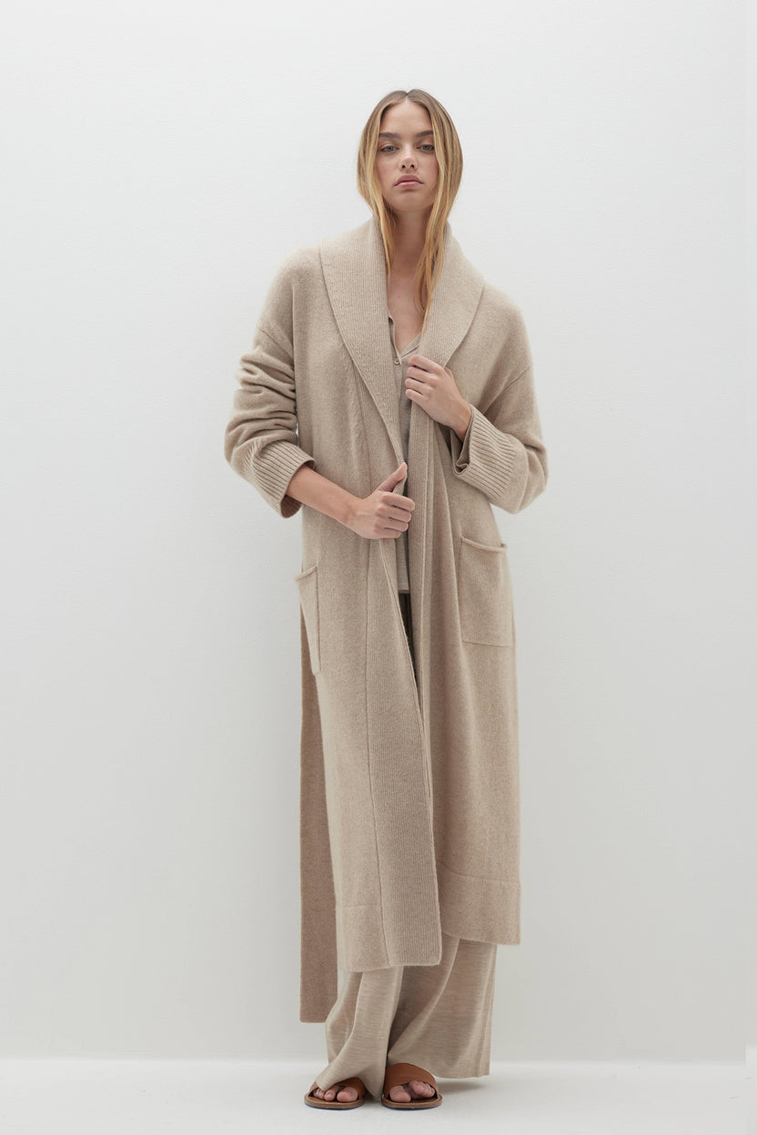 Women's Yasmin Tie-Belt Cashmere Robe – NAKEDCASHMERE