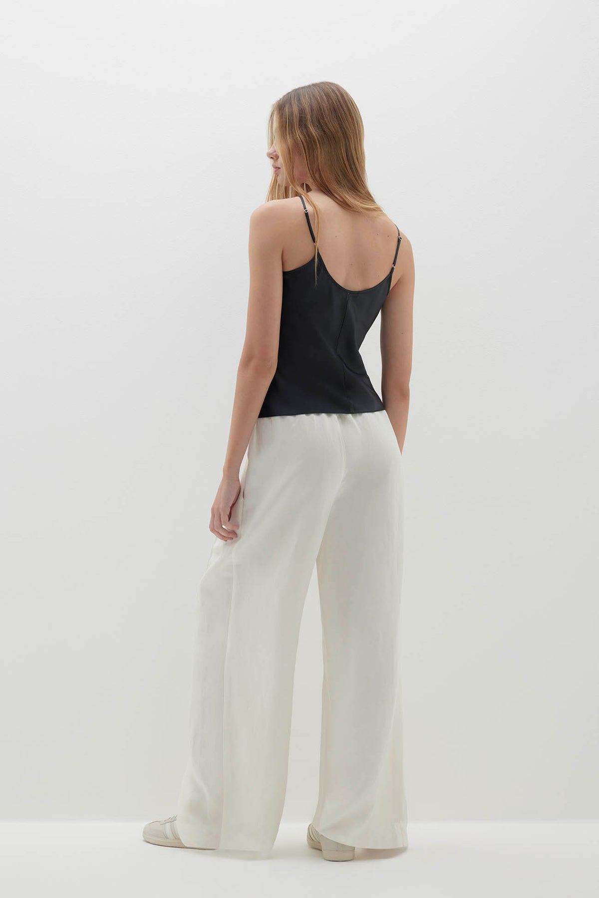 Women's Merlot Silk Tank Top | NAKEDCASHMERE