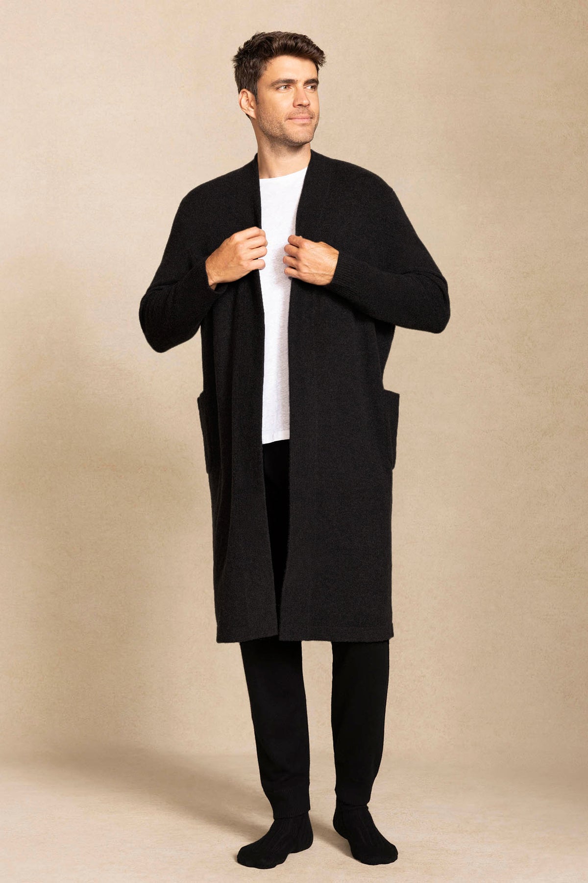 Men's Angus Ultra-Soft Cashmere Robe – NAKEDCASHMERE