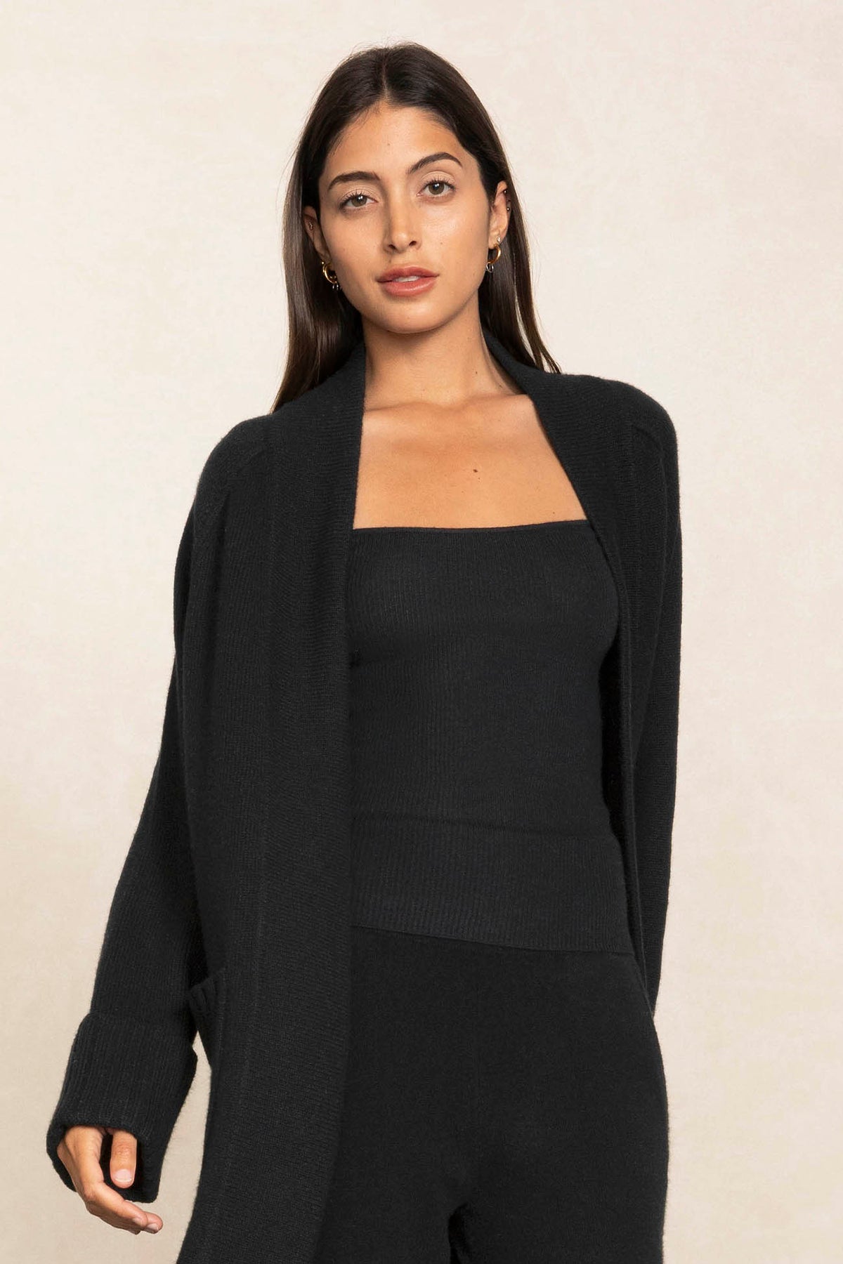 Women's Tilyn Longline Cashmere Cardigan – NAKEDCASHMERE